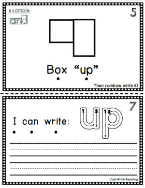 Sight Word Flip Book (Flipbook) - UP | Made By Teachers