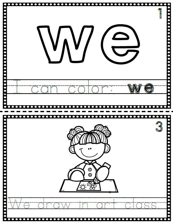 Sight Word Flip Book (Flipbook) - WE - Made By Teachers