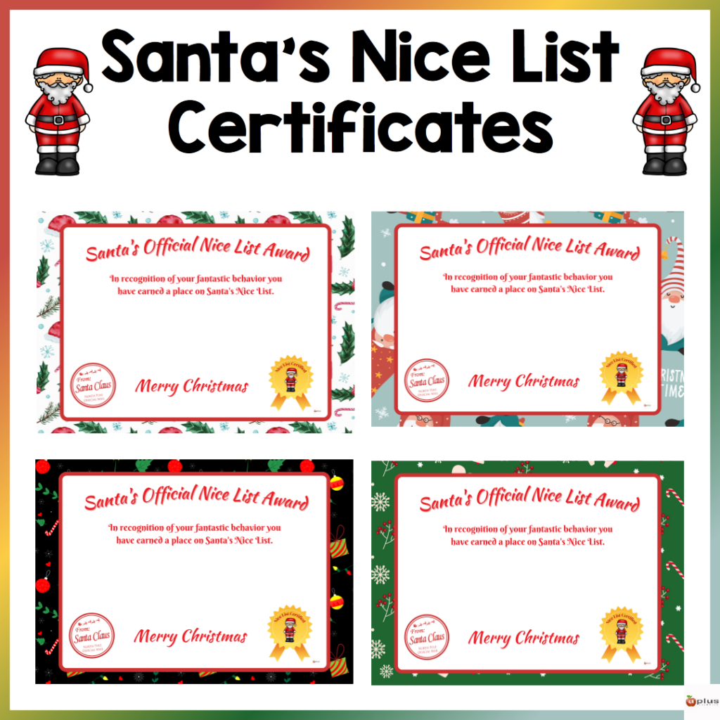 Christmas Student Awards and Certificates Bundle - Made By Teachers