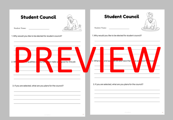Student Council Packet - Made By Teachers