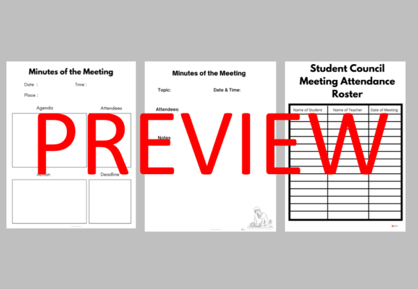 Student Council Packet - Made By Teachers