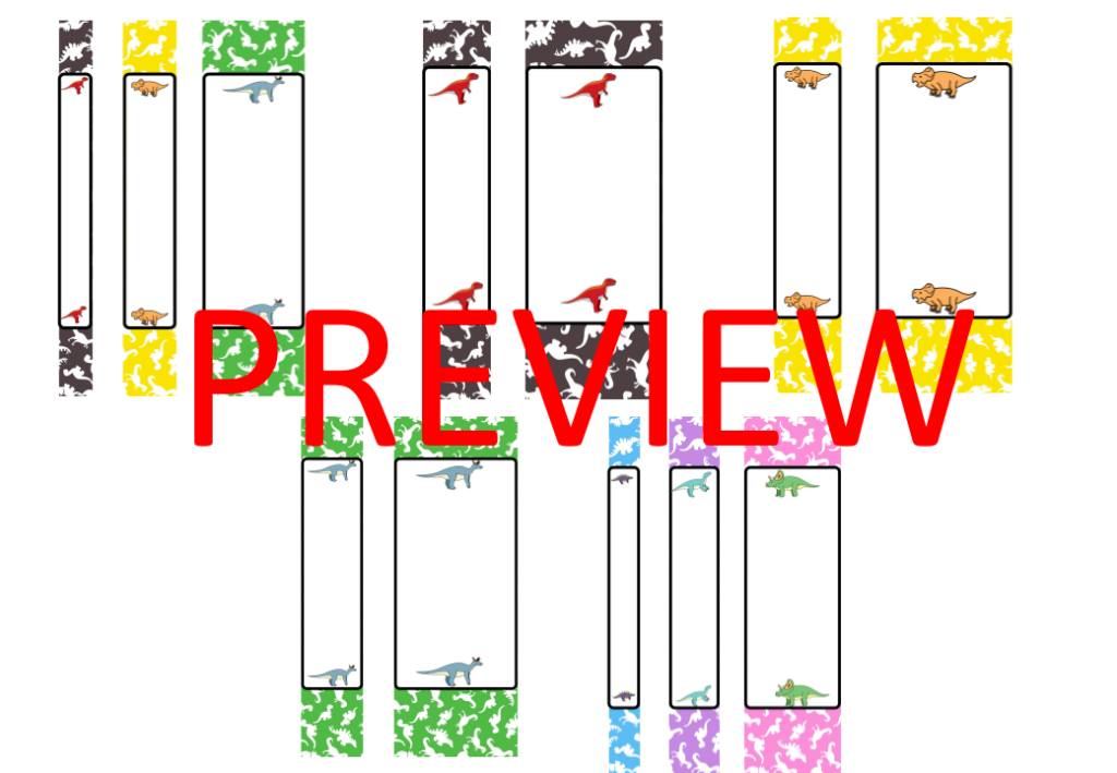 Editable Binder Covers and Spine Dinosaur Theme | Made By Teachers