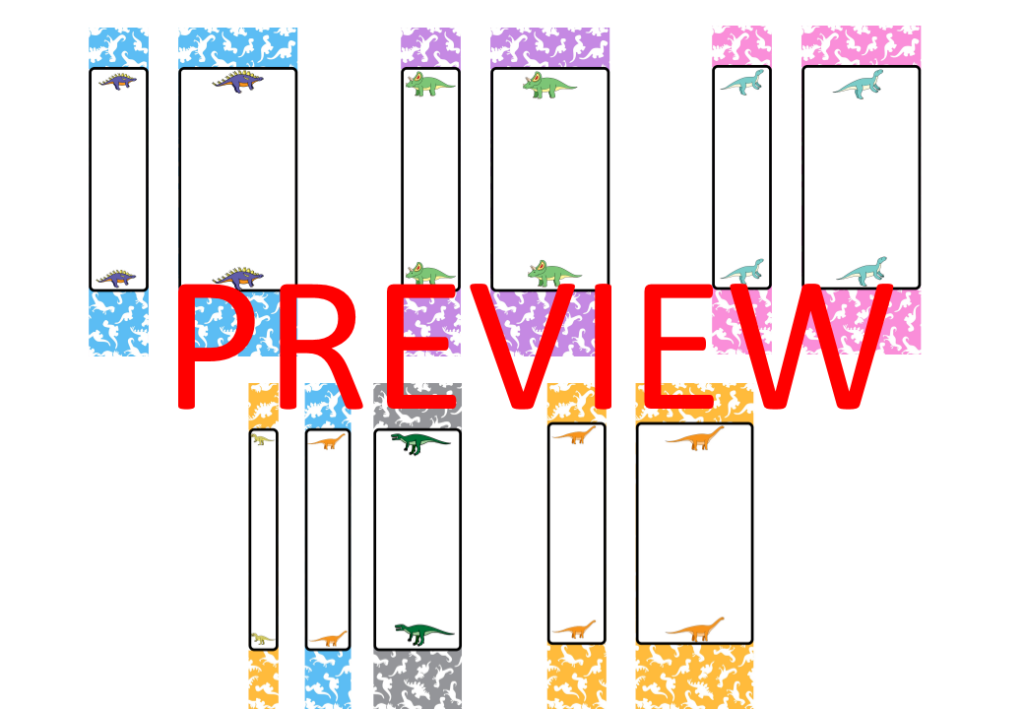 Editable Binder Covers and Spine Dinosaur Theme | Made By Teachers