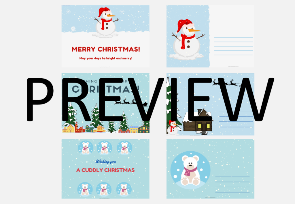 Christmas Postcards Writing Activity | Made By Teachers