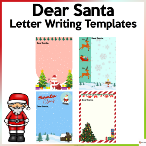 Dear Santa Letter Writing Templates - Made By Teachers