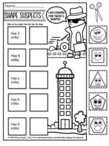 2d shapes sides and corners - Made By Teachers