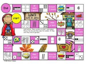 subitising dice game - Made By Teachers