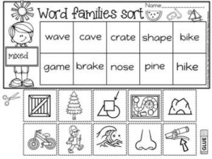 Long vowel word families - Made By Teachers