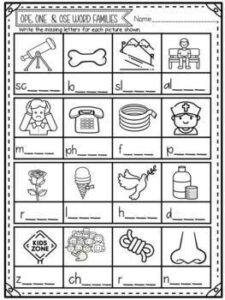 Long vowel word families - Made By Teachers