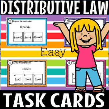 Distributive law - Made By Teachers