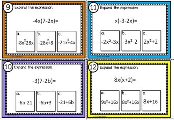 Distributive law | Made By Teachers
