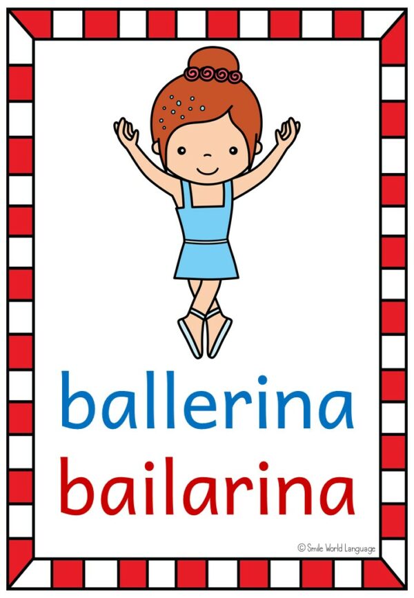 200 Cognates Cognados pack Posters english spanish inglés español DUAL ...