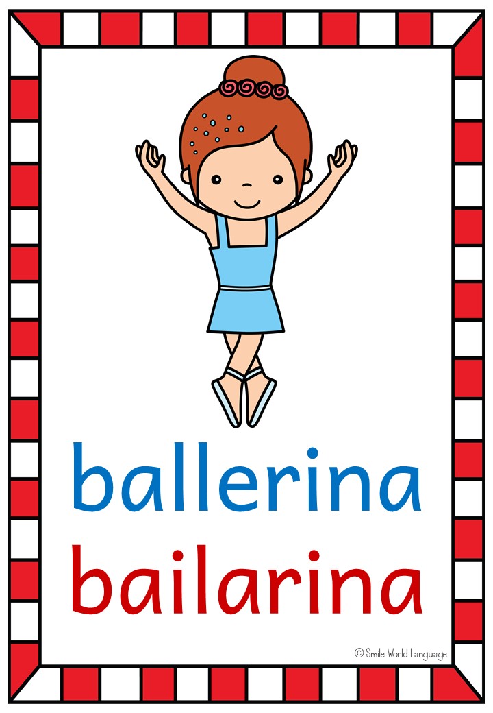 200 Cognates Cognados pack Posters english spanish inglés español DUAL ...