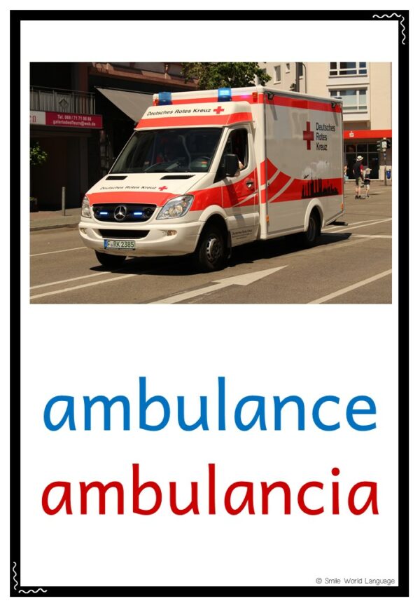 200 Cognates Cognados Photo Posters english spanish inglés español DUAL ...