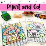Farm Color by Sight Word Practice Editable Activities | Made By Teachers