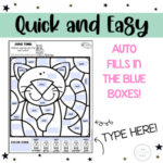 Pets Color by Letter Alphabet Coloring Pages Editable Activities - Made ...