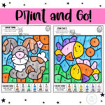 Pets Color by Letter Alphabet Coloring Pages Editable Activities | Made ...