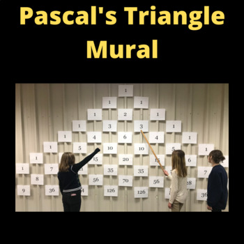 Pascal's Triangle Mural - Just print and stick on your classroom wall ...