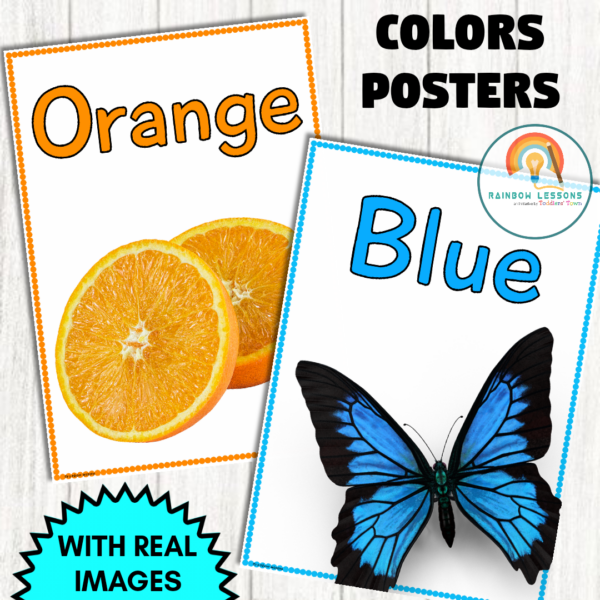 Colorful Classroom Decor | Color Posters | Color Word Posters | Colors ...