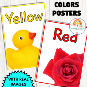 Colorful Classroom Decor | Color Posters | Color Word Posters | Colors ...