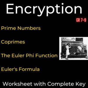 RSA Encryption - Prime Numbers, Coprime Integer Pairs, The Euler Phi Functi - Made By Teachers