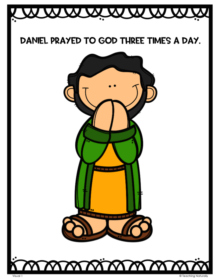 Daniel and the Lions' Den Bible Lesson for Preschool and Kindergarten ...