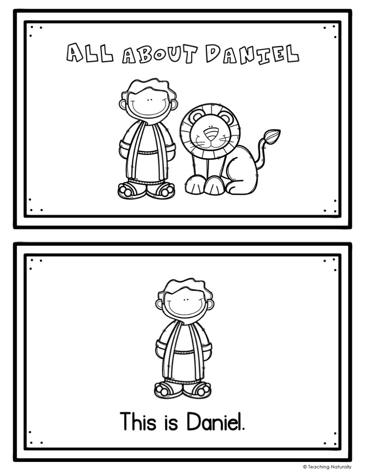 Daniel and the Lions' Den Bible Lesson for Preschool and Kindergarten ...