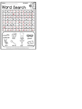 Dental word search - Made By Teachers