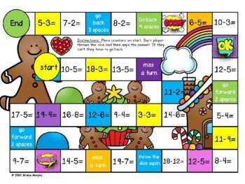 Gingerbread game | Made By Teachers