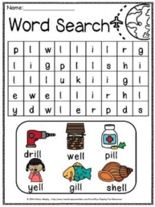ILL and ELL word searches - Made By Teachers
