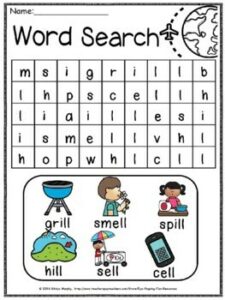 ILL and ELL word searches - Made By Teachers