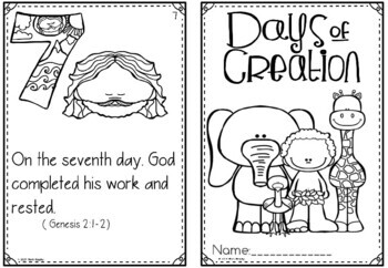 days of creation | Made By Teachers