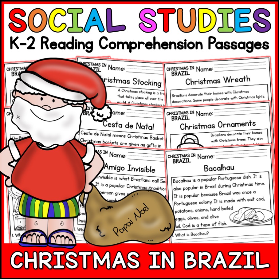 4th of July Reading Comprehension Passage FREEBIE K-2 Social Studies ...