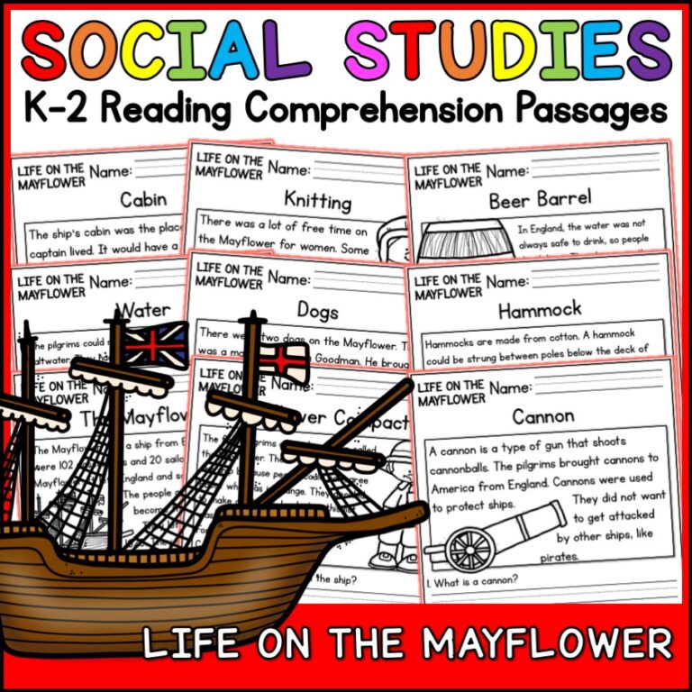 Colonial Woodworking Social Studies Reading Comprehension Passages K-2 | Made By Teachers
