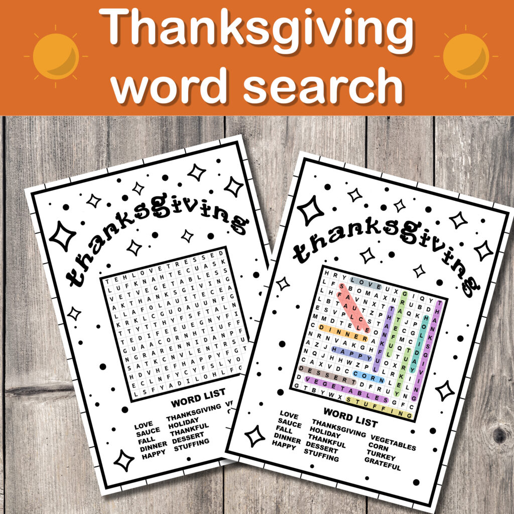 Thanksgiving activities / Thanksgiving activity pack / Back To School ...