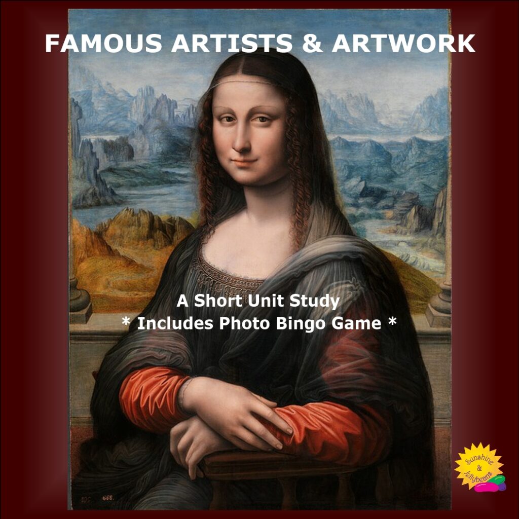 Famous Artists & Artwork - Art Appreciation / Art History Unit Study ...