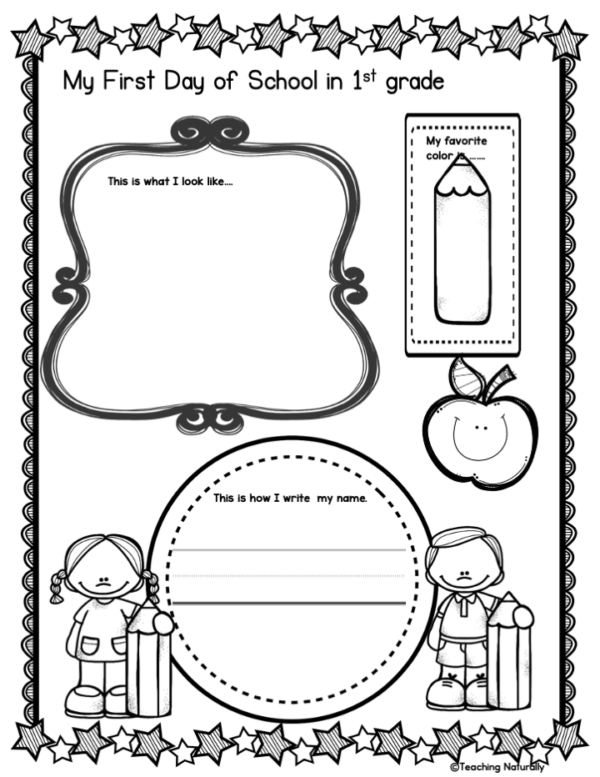 All About Me Back to School Activities - Made By Teachers