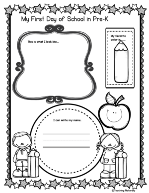 All About Me Back to School Activities - Made By Teachers