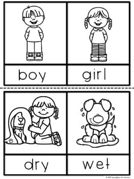 Opposites little book | Made By Teachers