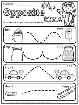 opposites - Made By Teachers