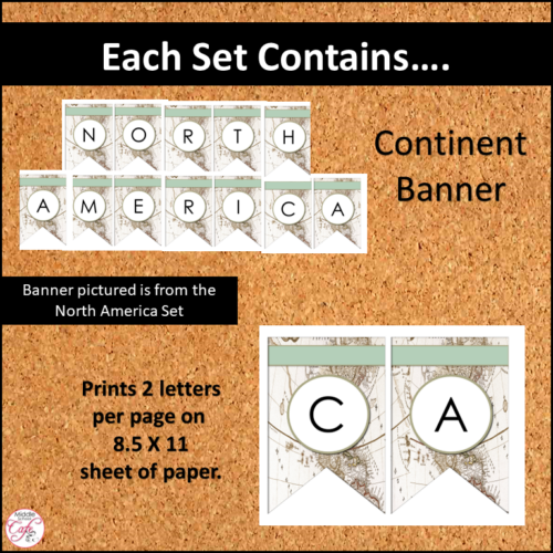 Asia Bulletin Board Set - Postcards | Made By Teachers