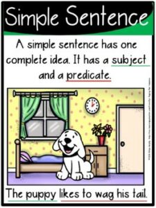 Simple sentence posters - Made By Teachers