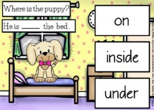 Prepositions Power point game - Made By Teachers