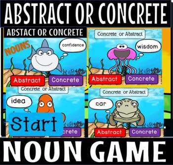 Abstract and concrete powerpoint game and interactive PDF | Made By ...