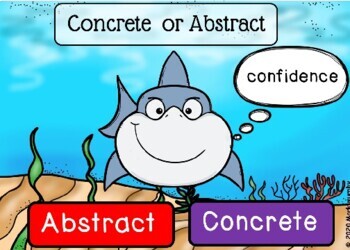Abstract and concrete powerpoint game and interactive PDF - Made By ...
