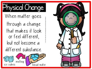 Chemical And Physical Changes For Kids
