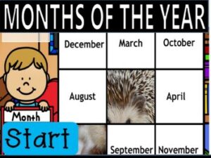 Months of the year POWERPOINT GAME - Made By Teachers