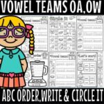 Vowel teams oa ow worksheets | Made By Teachers
