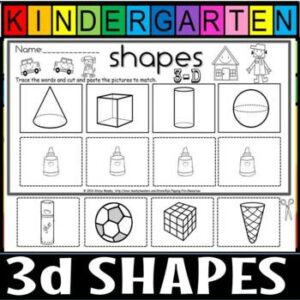 3d SHAPES kindergarten - Made By Teachers