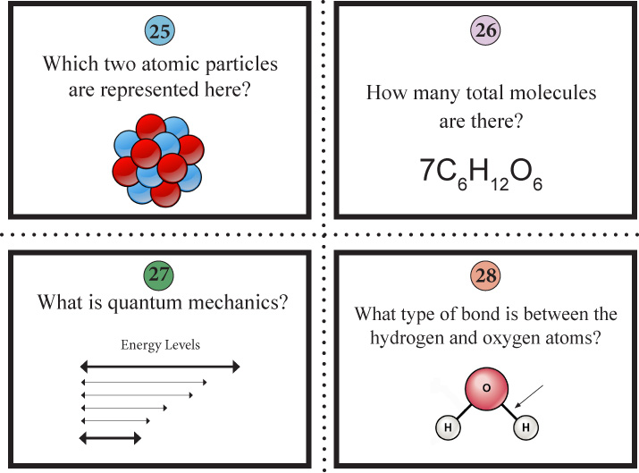 Atoms, Elements, and Molecules Task Cards | Made By Teachers